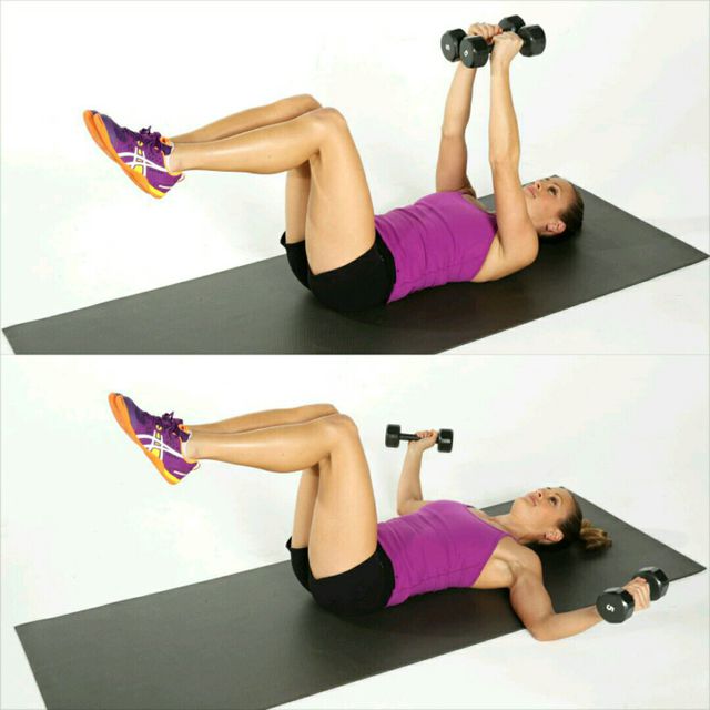 Lying Chest Fly by Sonia R. - Exercise How-to - Skimble