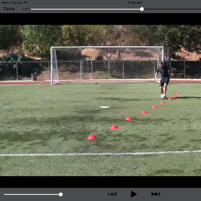 Dribbling Cone Drill by Stephen G. - Exercise How-to - Skimble