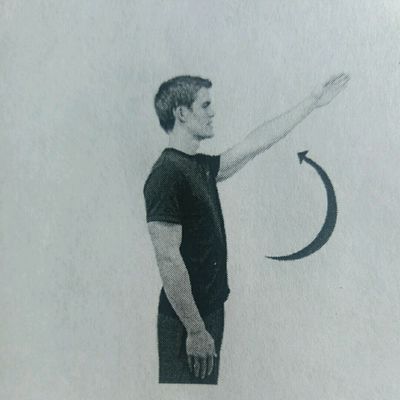 AROM SHOULDER ABDUCTION - Exercise How-to - Workout Trainer by Skimble