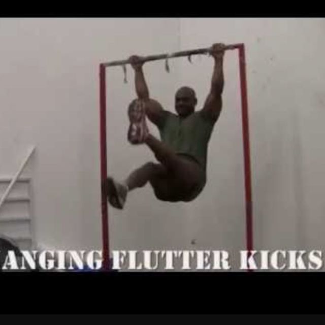 Hanging Flutter Kicks by 𝓐𝓷𝓲𝓽𝓪 🦋 - Exercise How-to - Skimble