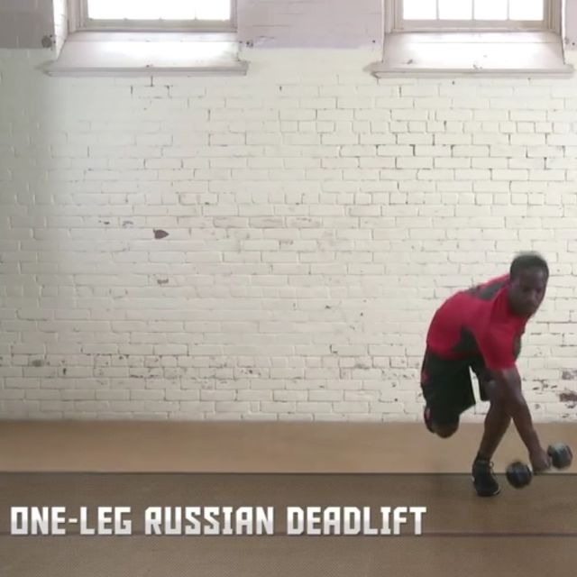Left Leg Russian Dead Lift by Blake C. - Exercise How-to - Skimble