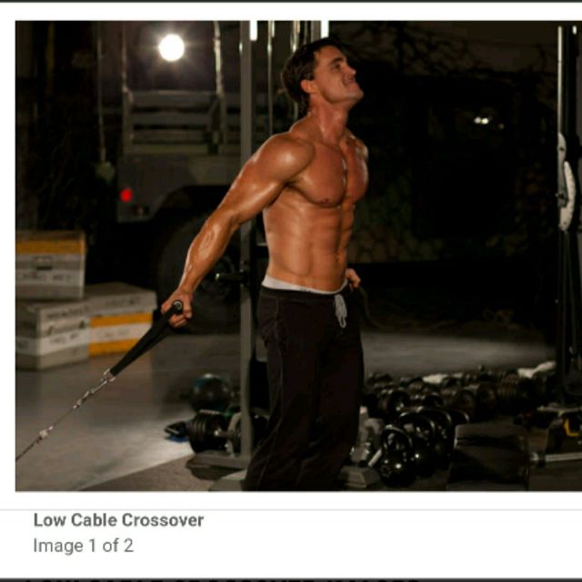 Low Cable Crossover by Frank Partida - Exercise How-to - Skimble