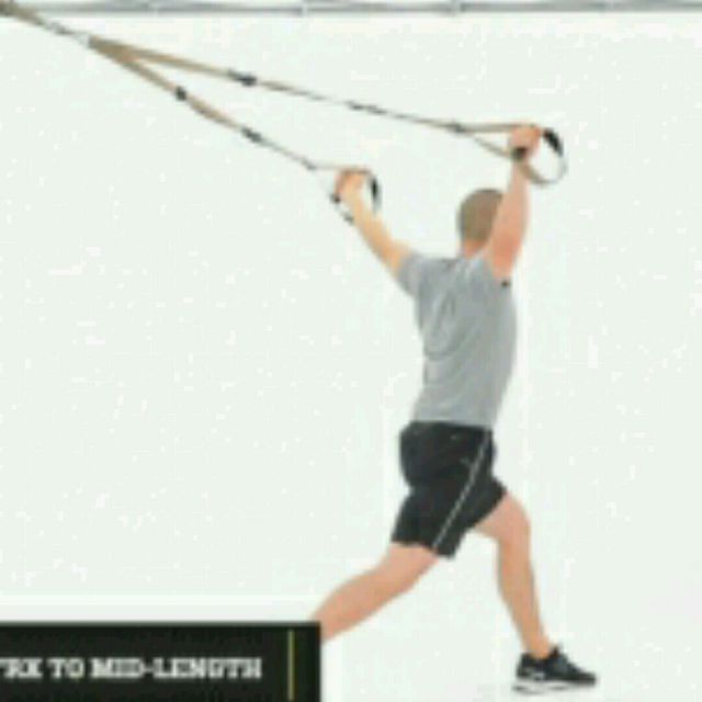 TRX split squat w Y fly by Saeed H. - Exercise How-to - Skimble