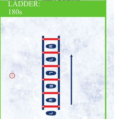 Ladder Slalom - Exercise How-to - Workout Trainer by Skimble
