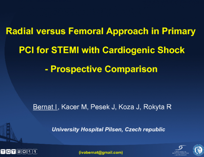 Radial versus Femoral Approach in Primary PCI for STEMI with ...