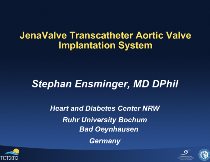 JenaValve TAVR System | tctmd.com