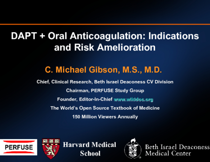 DAPT + Oral Anticoagulation: Indications and Risk Amelioration | tctmd.com