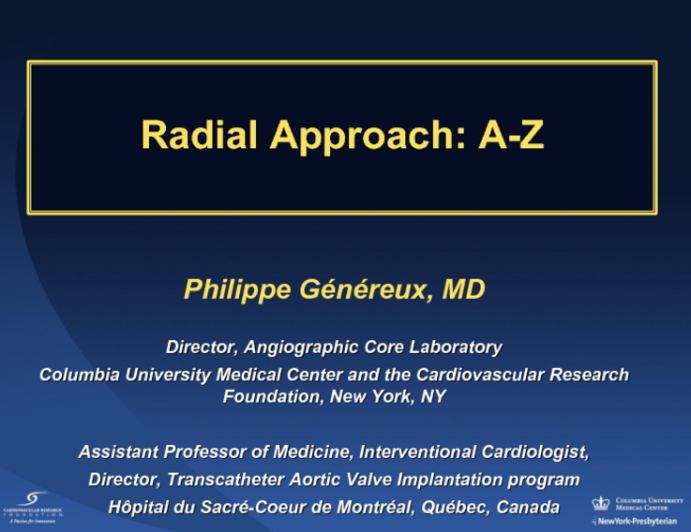 Transradial Access and Intervention: Step by Step | tctmd.com