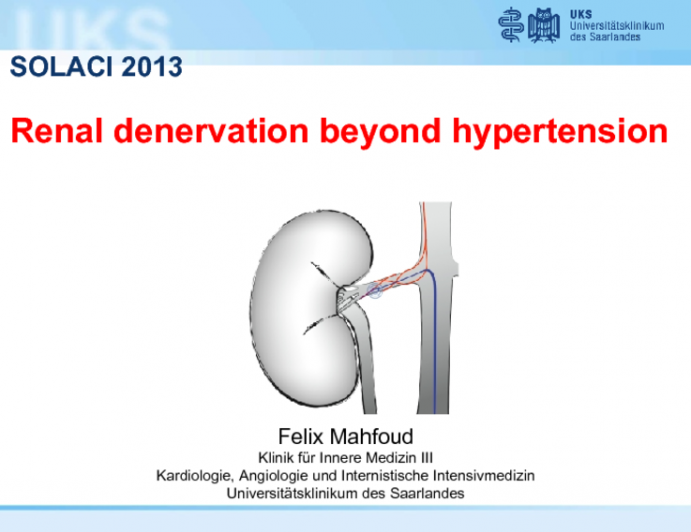 Renal Denervation Beyond Hypertension | tctmd.com
