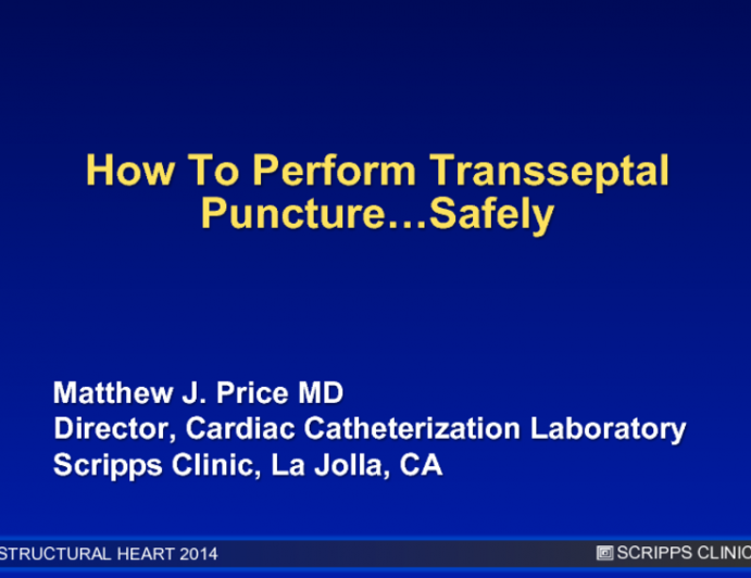 How To Perform Transseptal Puncture…Safely | tctmd.com