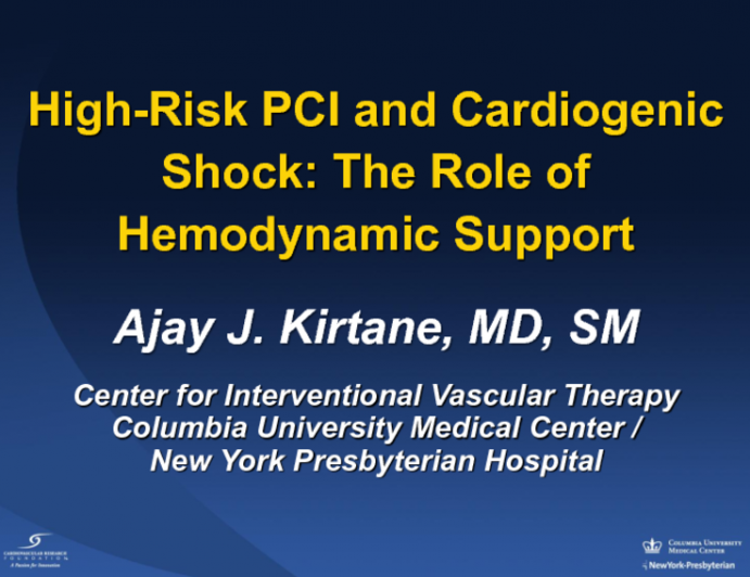 High-Risk PCI and Cardiogenic Shock: The Role of Hemodynamic Support | tctmd.com