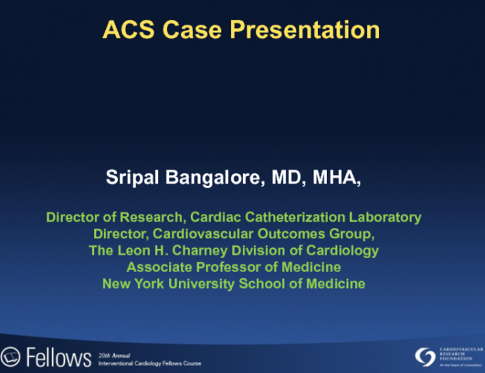 ACS Case 1 | tctmd.com