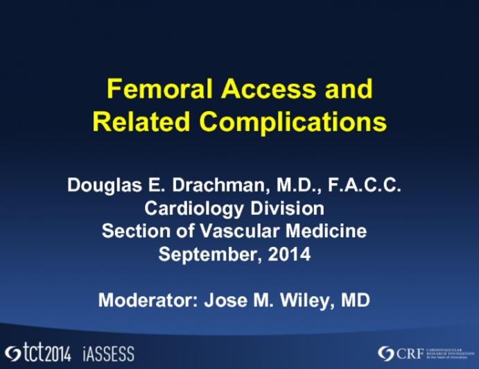Femoral Access and Related Complications | tctmd.com