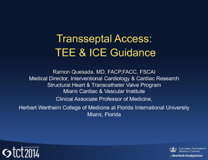 Basic Technique of Transseptal Puncture | tctmd.com