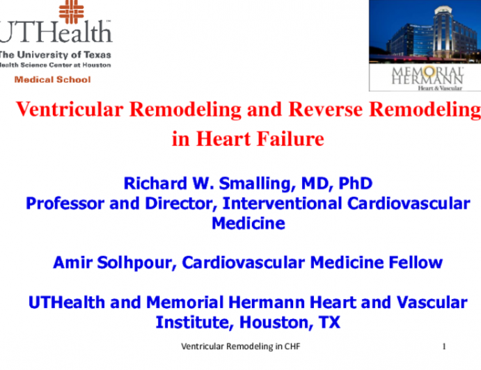 Ventricular Remodeling and Reverse Remodeling in Heart Failure | tctmd.com