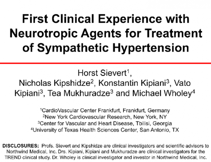 First Clinical Experience with Neurotropic Agents for Treatment of ...