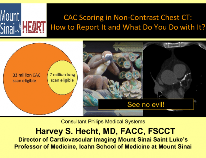 CAC Scoring in Non-Contrast Chest CT: How to Report It and What Do You ...