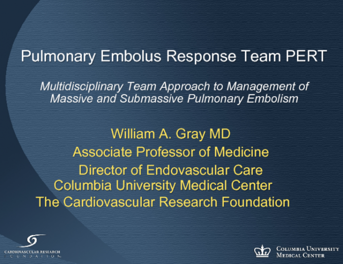 The Emergence of Pulmonary Embolism Response Teams (PERT) | tctmd.com
