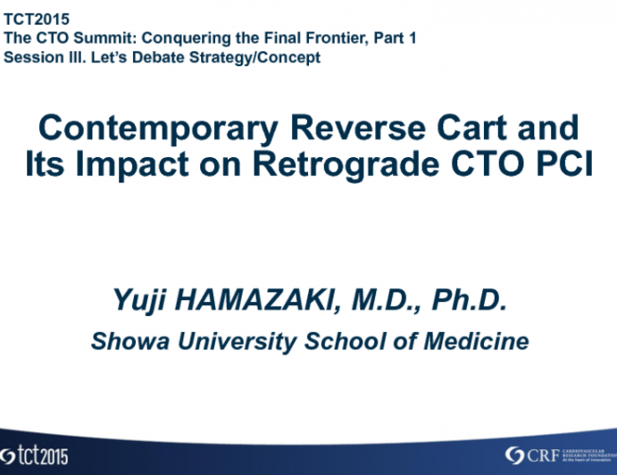 Contemporary Reverse Cart and Its Impact on Retrograde CTO PCI | tctmd.com
