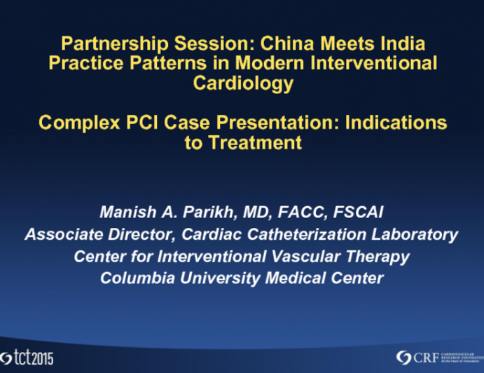 Complex PCI Case Presentation: Indications to Treatment | tctmd.com
