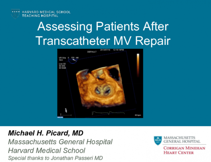 Assessing Patients After Transcatheter MV Repair | tctmd.com