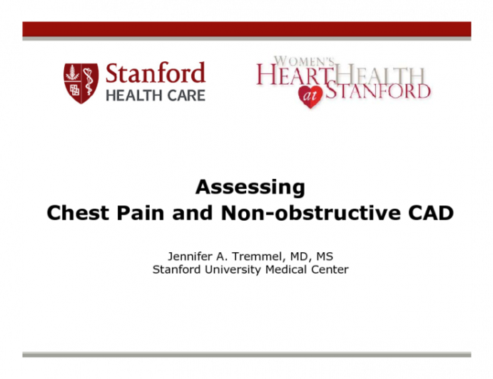 Assessing Chest Pain and Non-obstructive CAD | tctmd.com