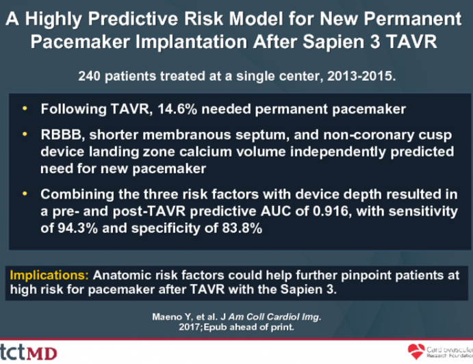 A Highly Predictive Risk Model for New Permanent Pacemaker Implantation ...