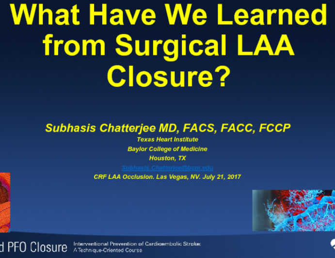 What Have We Learned from Surgical LAA Closure? | tctmd.com