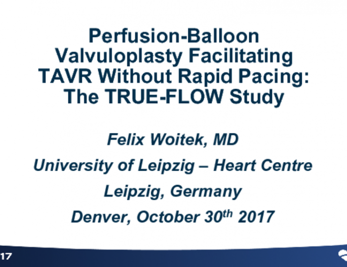 Perfusion-balloon Valvuloplasty Facilitating TAVR Without Rapid Pacing ...