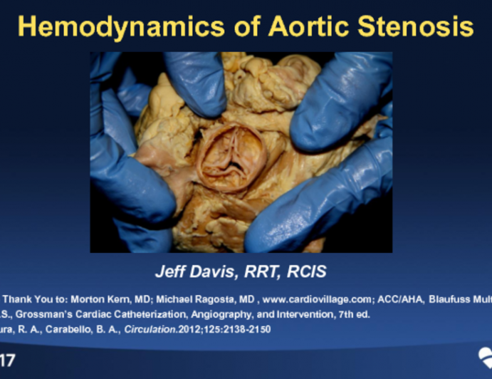 Hemodynamics of Aortic Stenosis | tctmd.com