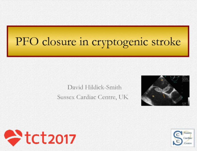 PFO Closure in Cryptogenic Stroke | tctmd.com