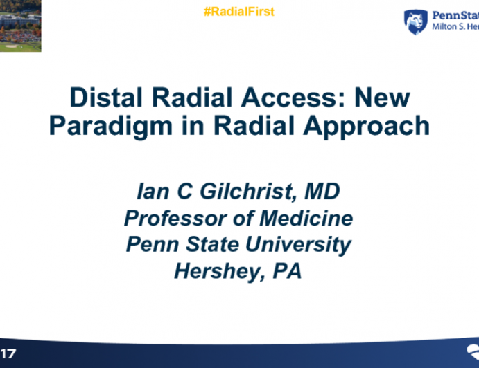 Distal Radial Access: New Paradigm in Radial Approach | tctmd.com