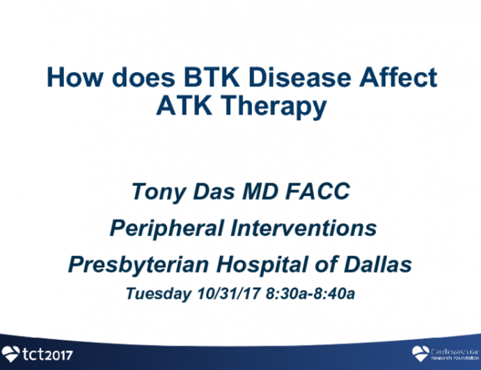 Multilevel Disease: How Does BTK Disease Affect ATK Therapy? | tctmd.com