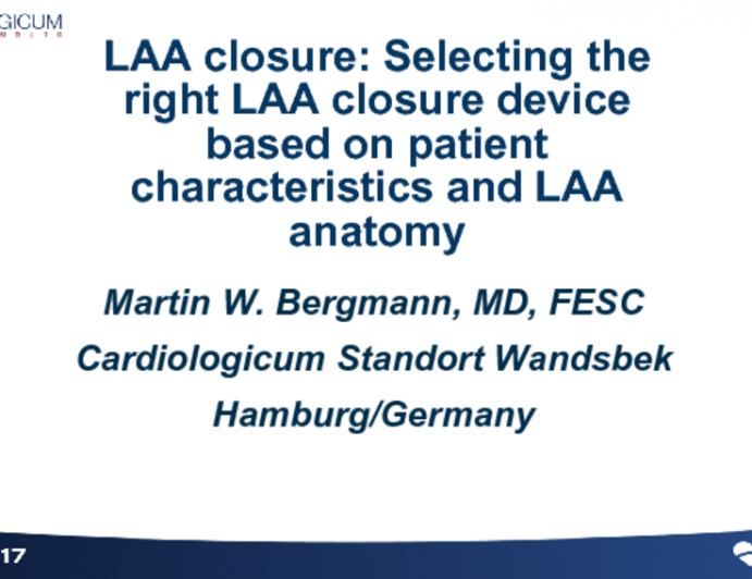 Selecting the Right LAA Closure Device Based on Patient Characteristics ...