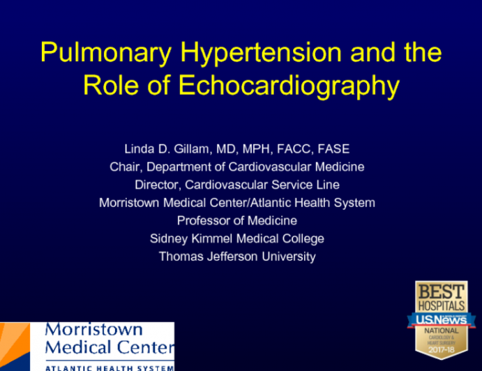 Pulmonary Hypertension and the Role of Echocardiography | tctmd.com