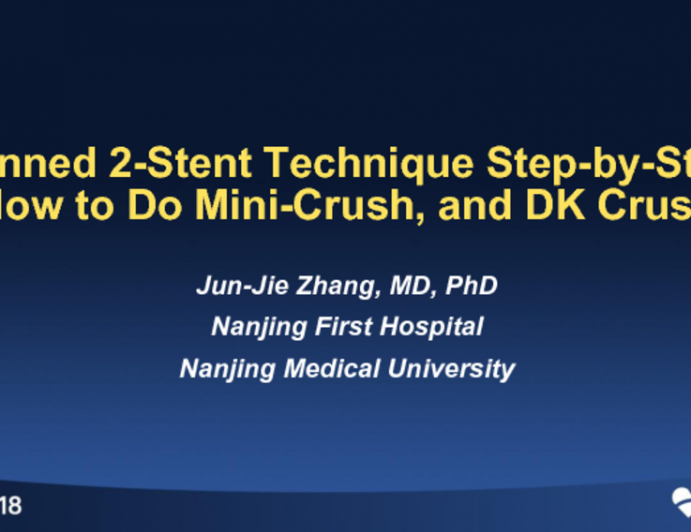 Planned 2-Stent Technique Step-by-Step: How to Crush, Mini-Crush, and ...