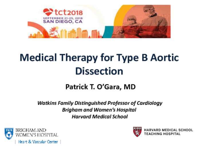 Medical Treatment and Long-term Management of Acute Type B Aortic ...