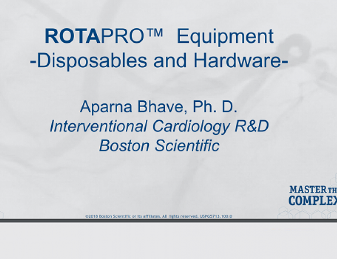 ROTAPRO™ Equipment -Disposables and Hardware | tctmd.com