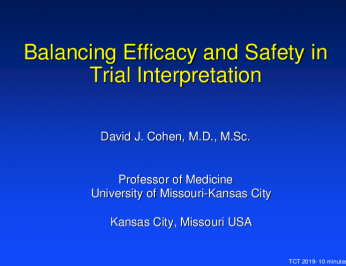 Balancing Efficacy and Safety in Trial Interpretation | tctmd.com