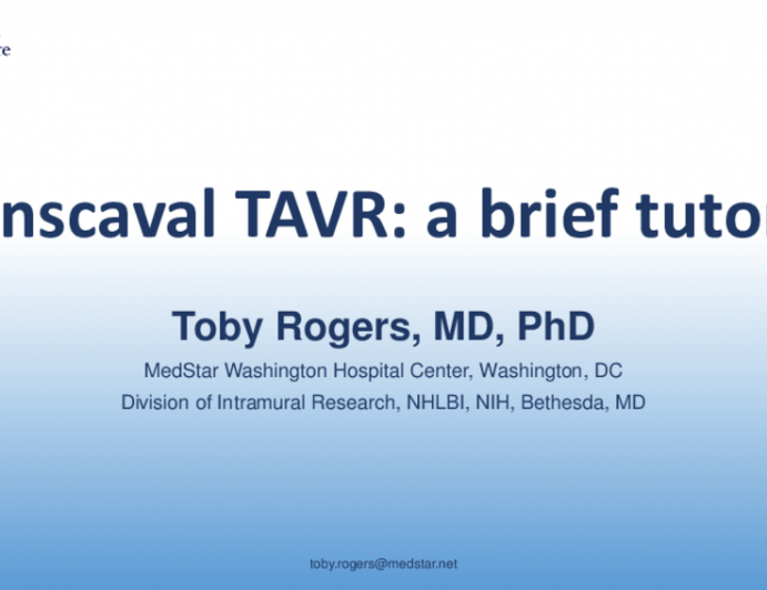 Transcaval TAVR: A Brief Tutorial | tctmd.com