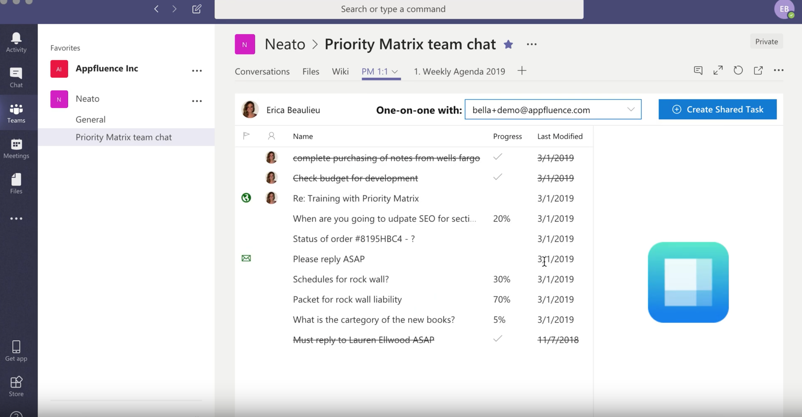 Microsoft Teams Meeting Template