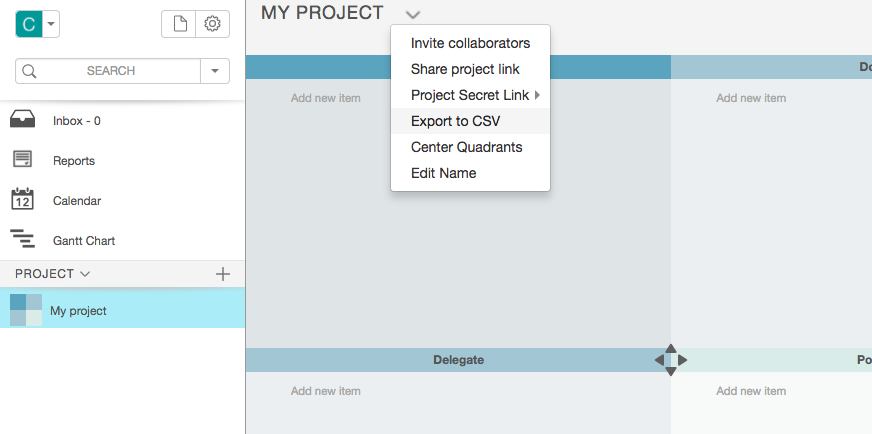 Import and Export a CSV File « Priority Matrix Help & Support