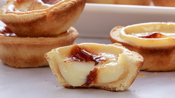 Empadinha de leite condensado é prática e fácil de fazer