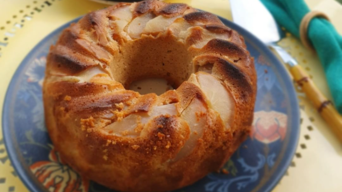 Bolo de pera super nutritivo