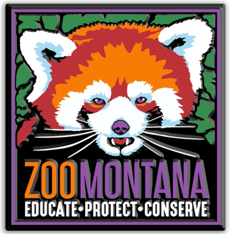 Rubber Red Panda Magnet