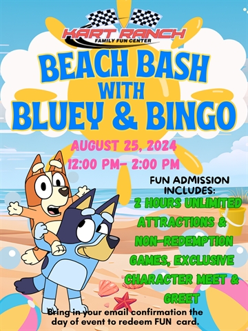 PROMO-Beach Bash Ticket