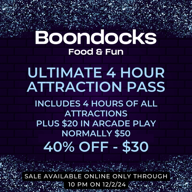 Ult. 4 Hour Pass - Sale