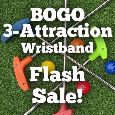 Flash Sale - BOGO 3 Attraction Pass