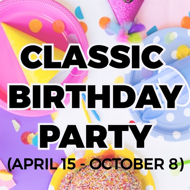 Classic Birthday Party Package classic-birthday-party-package