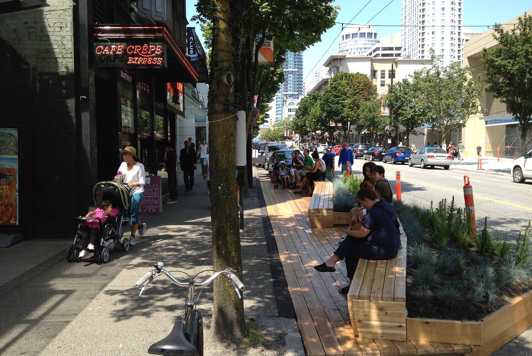 PlayCore | Parklets Creating Recreation Spaces in the Urban Density